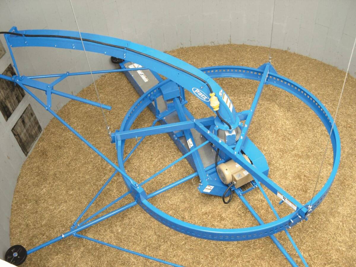 A1® Series II Single Auger Ring Drive Silo Unloader - Patz Corporation