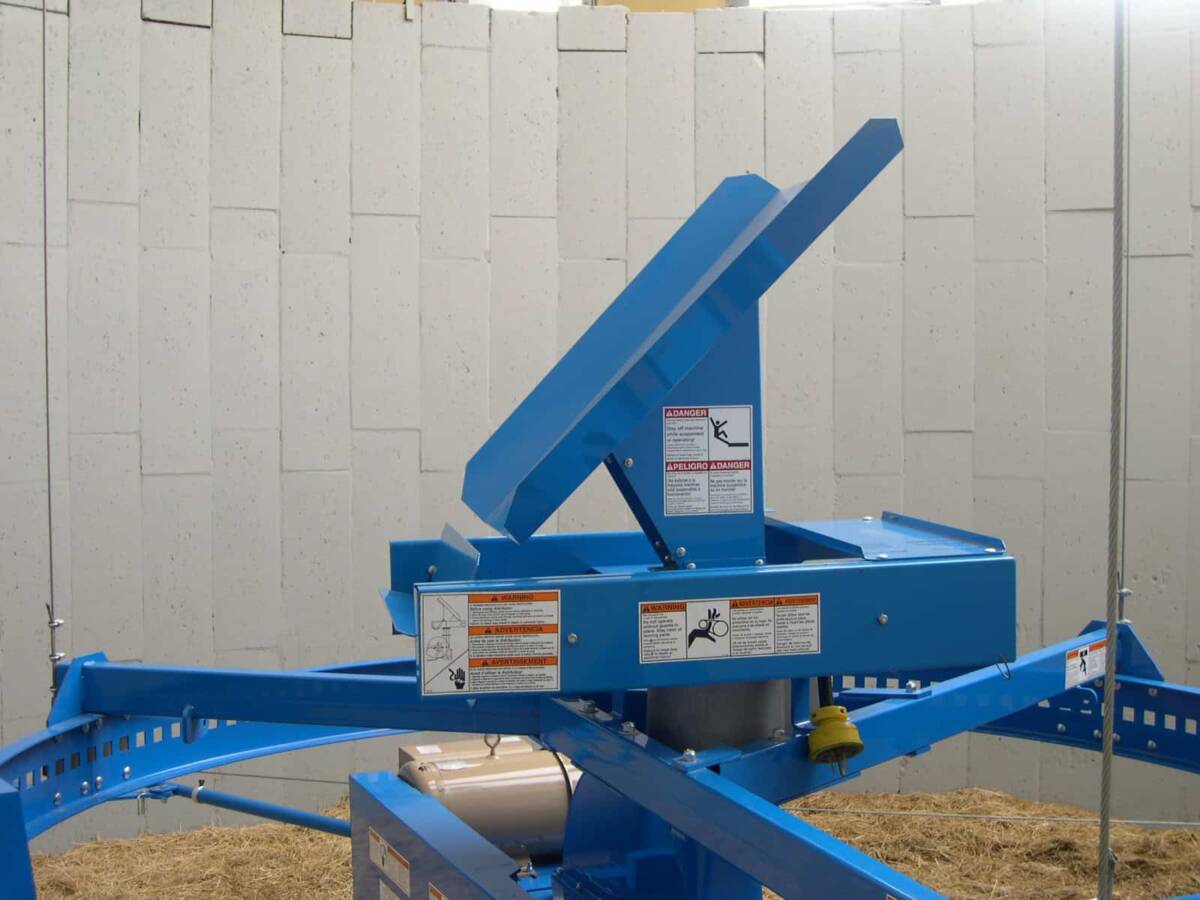 RD-2200 Ring Drive Gathering Chain Silo Unloader - Patz Corporation