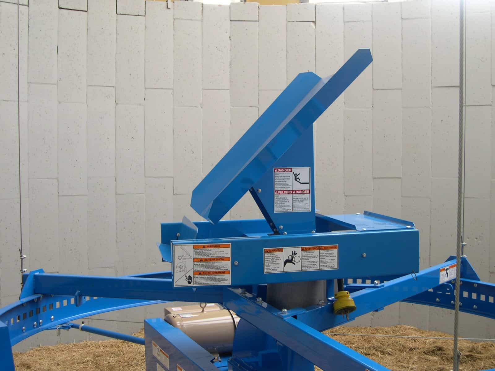 RD-2200 Ring Drive Gathering Chain Silo Unloader - Patz Corporation