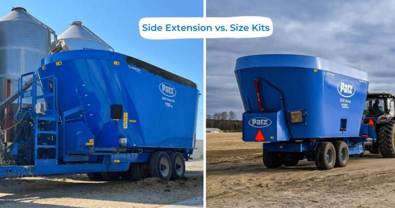 Side Extensions vs. Size Kits - Patz Corporation