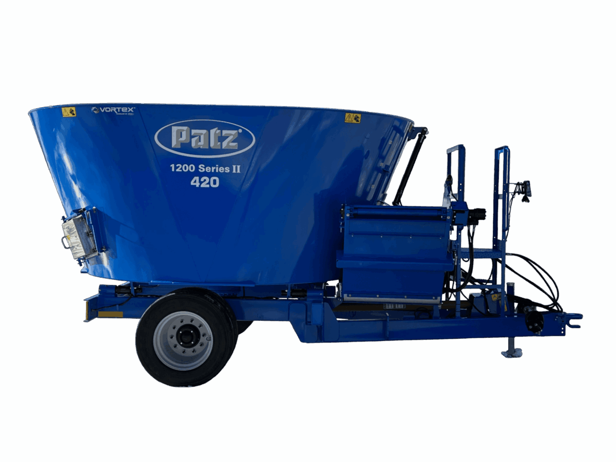 1200 Series II Trailer Single Screw Trailer Mixer