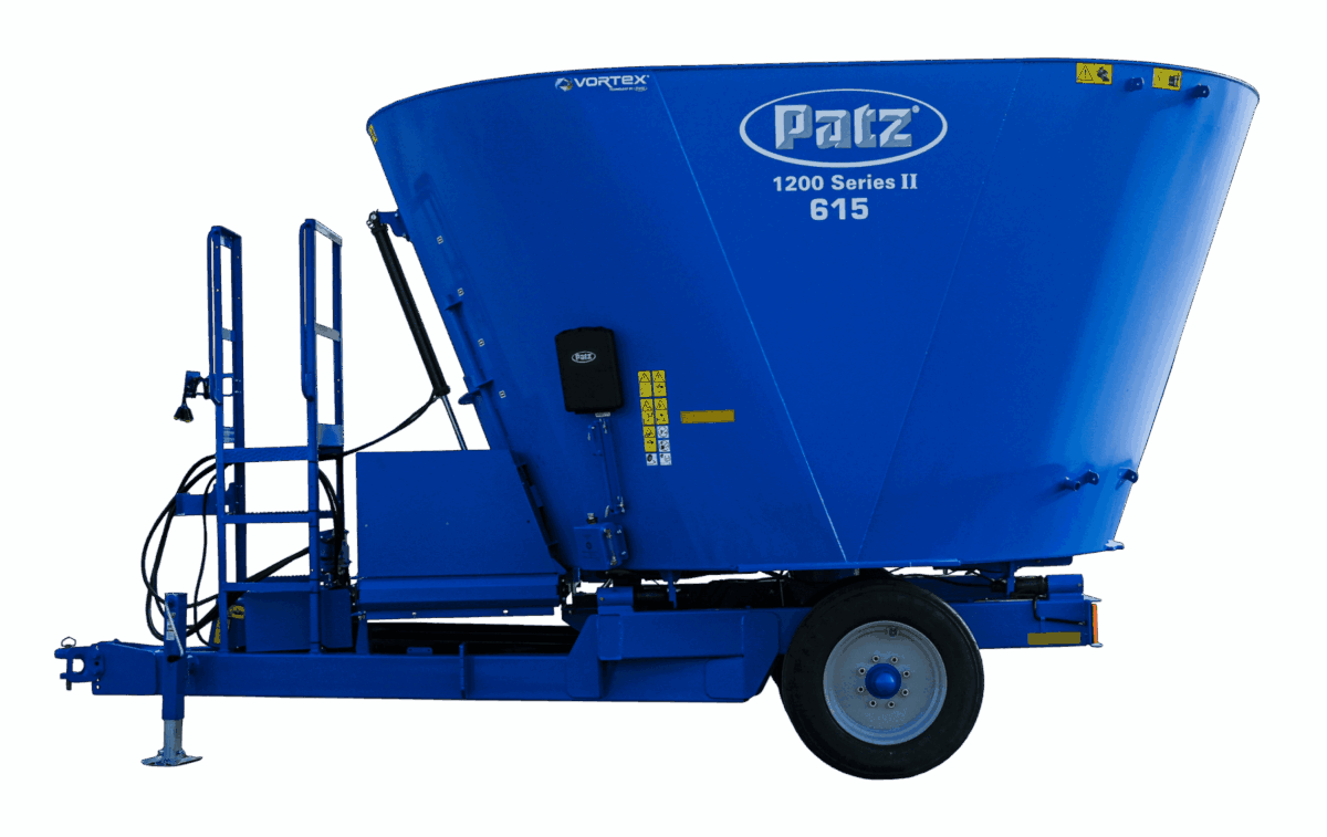 1200 Series II Trailer Single Screw Trailer Mixer