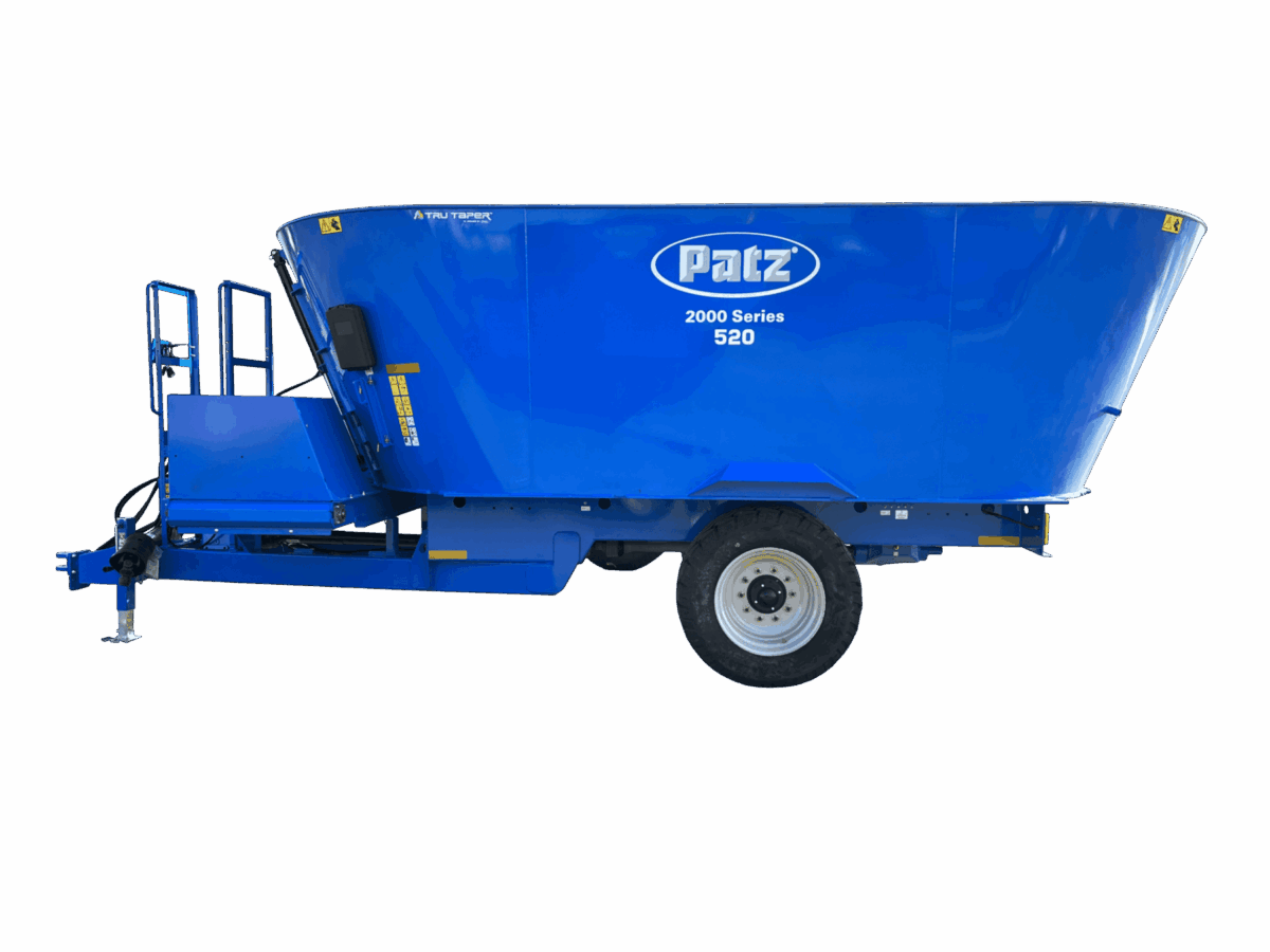 2000 Series Twin Screw Trailer Mixer - Patz Corporation