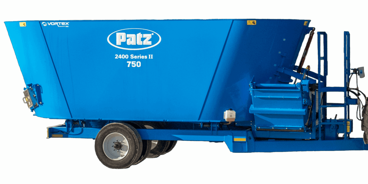 2400 Series II Trailer Twin Screw - Patz Corporation